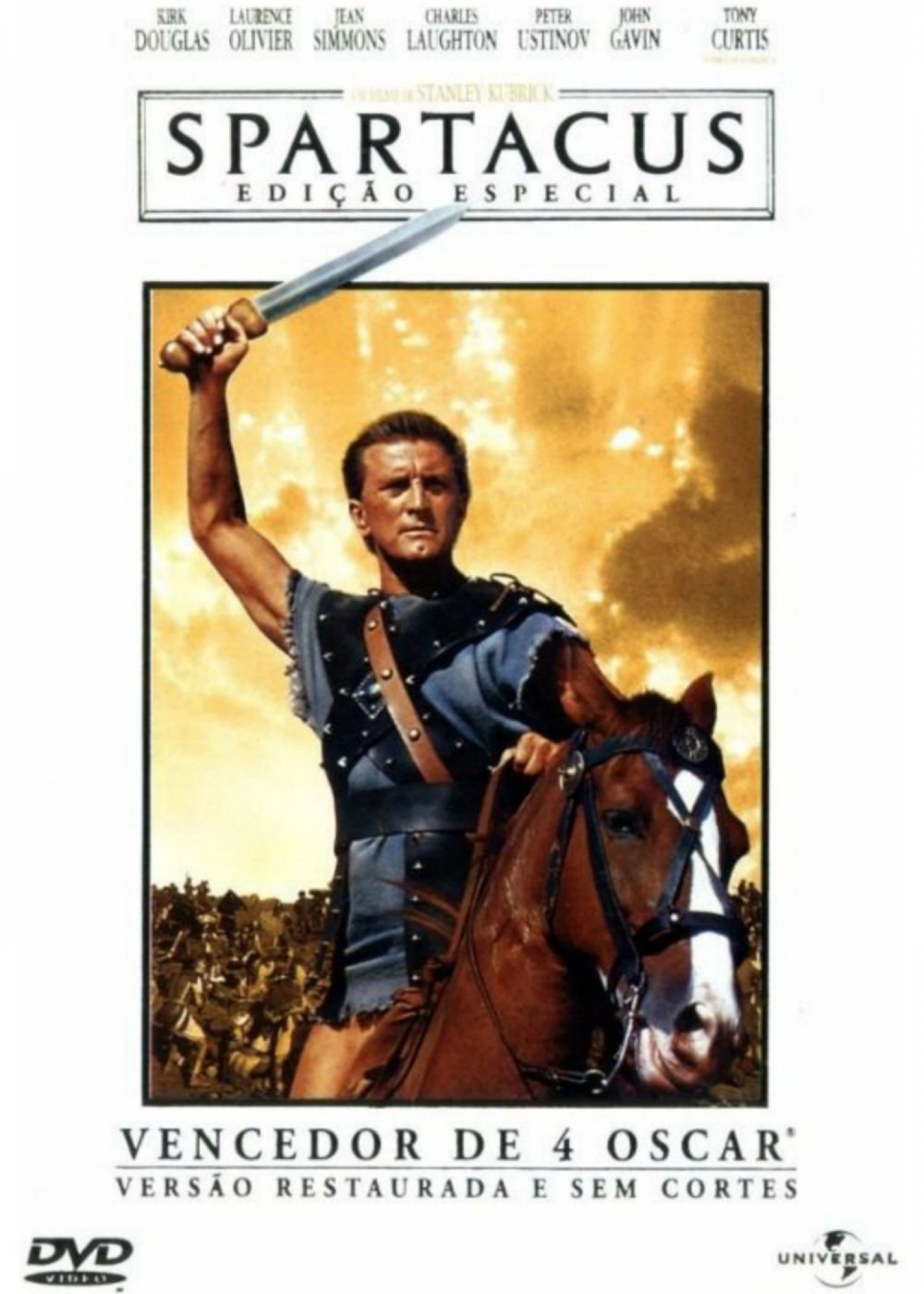 A escravidão no Império Romano em Spartacus, filme de 1960